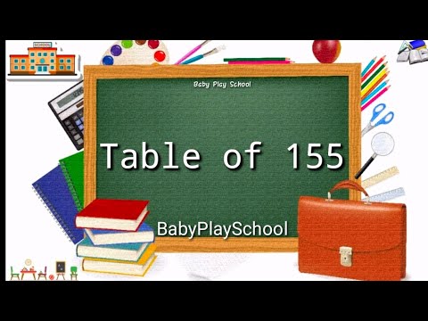 155 पहाड़ा |Tables of 155|155 का पहाड़ा | 155Table |Pahada 155 |155 ...