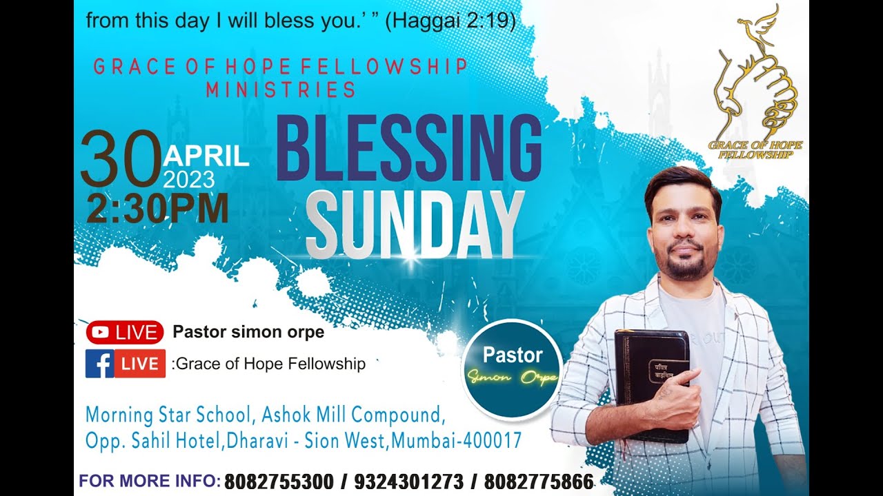 SUNDAY SERVICE ( Ps. Simon Orpe (GHF HEALING MINISTRY) - YouTube