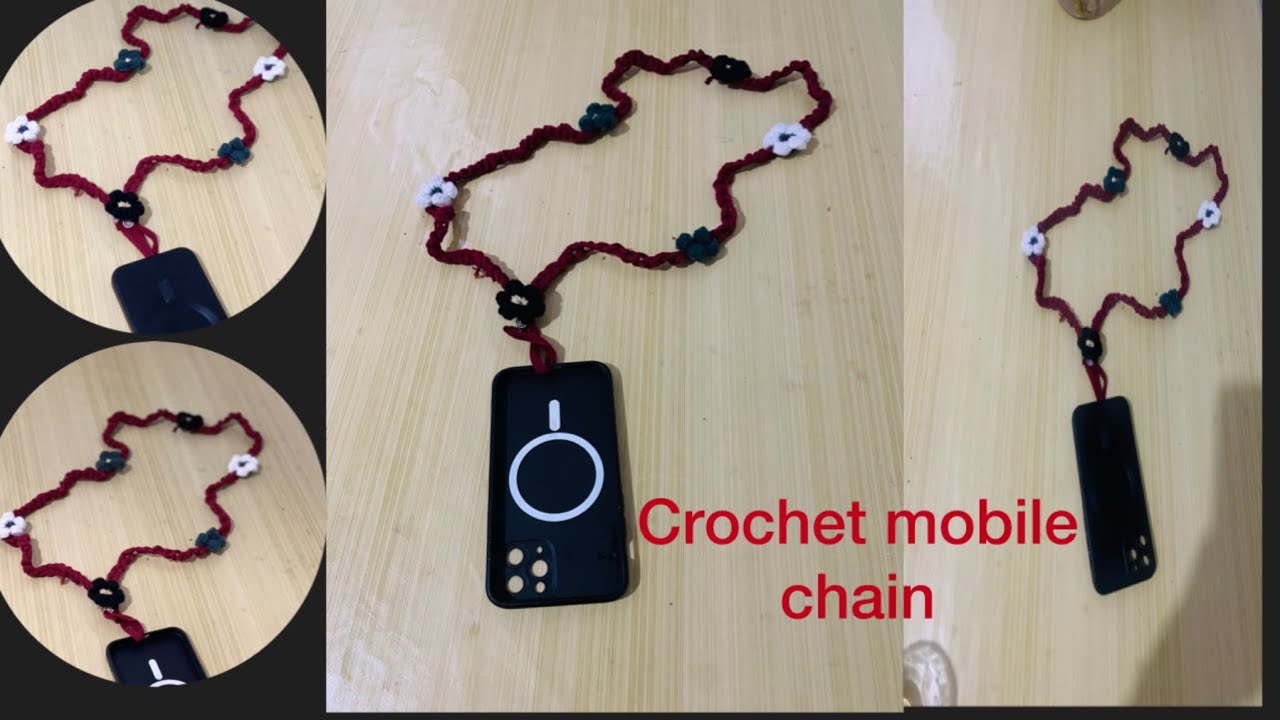 Crochet mobile chain /biginners easy pattern#crochetlove #crocheting ...