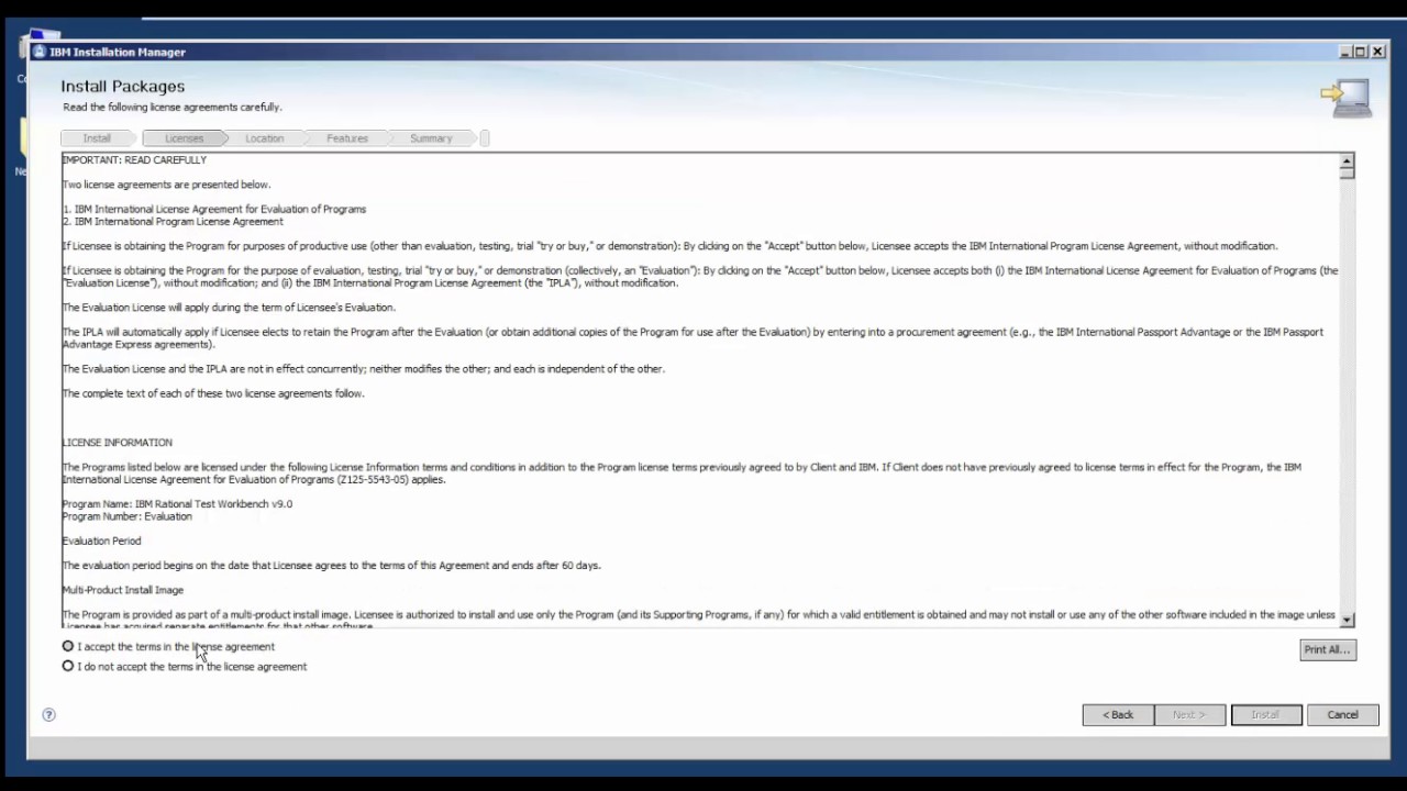 IBM Rational Test - API Testing Installation - YouTube
