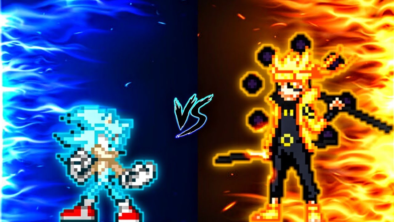 Multiverse Sonic (all form) (New) VS Naruto (all form) in Jump Force ...