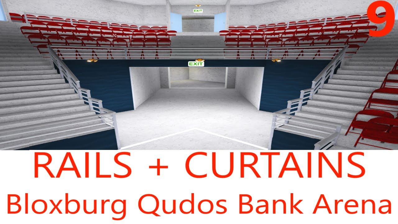 Bloxburg Qudos Bank Arena - Rails & Curtains for nonfunctional ...