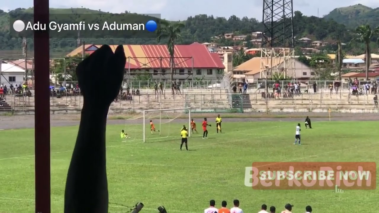 ADU GYAMFI -1 vs ADUMAN -1 Highlights [Pen 3:4] Aduman wins (MILO2022 ...