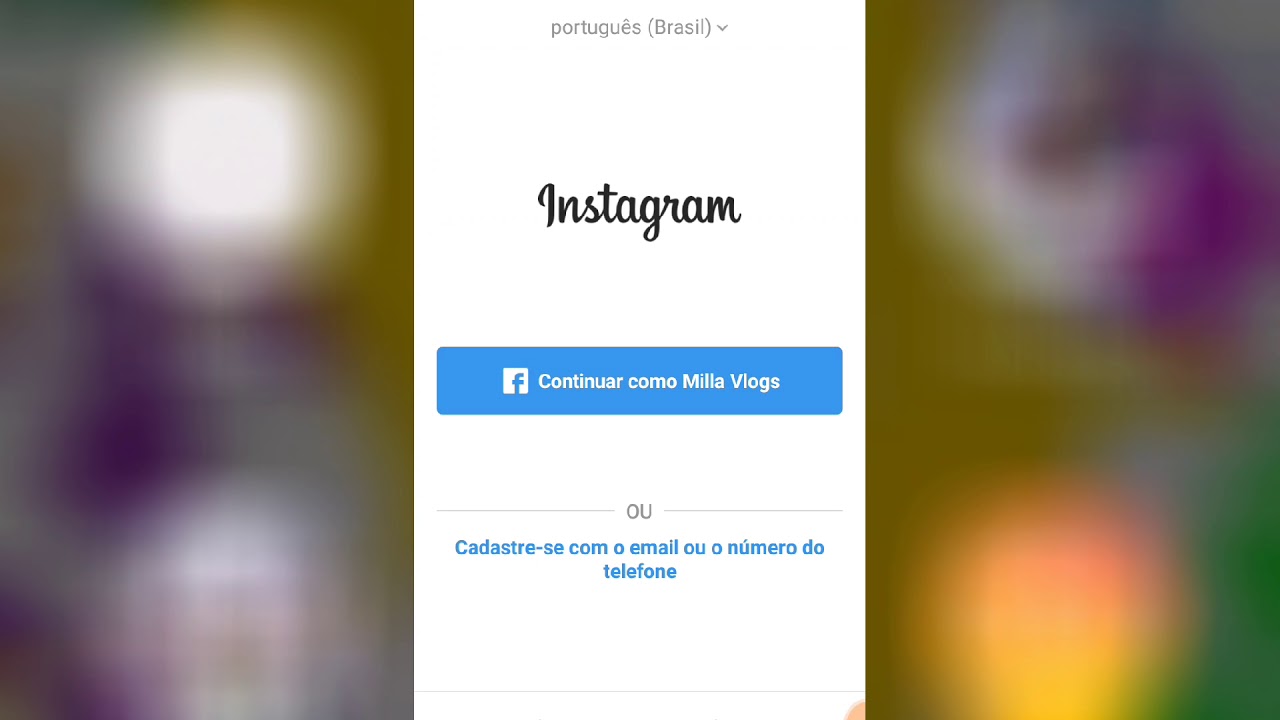 Criando um instagram para a Manuuh - YouTube
