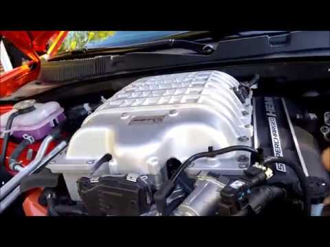 Charger Hellcat engine noise - YouTube