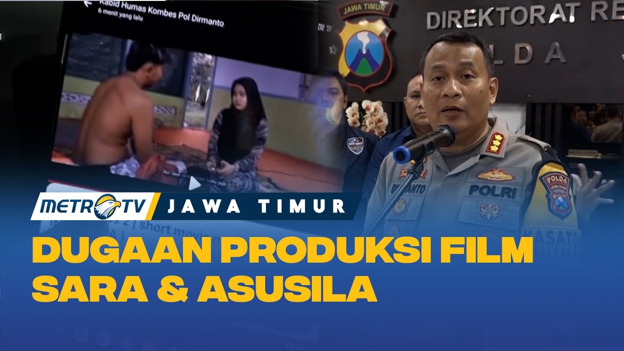 Subdit Siber Polda Jawa Timur Amankan 3 Konten Kreator Pembuat Film yang Mengandung Sara ...