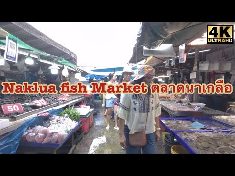 🐟 Naklua fish Market ตลาดนาเกลือ | in pattaya thailand - YouTube