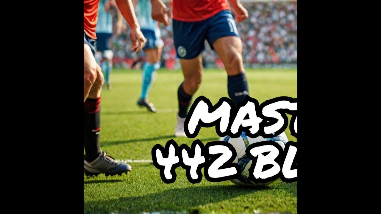 How to do 442 (defensive) Block in #football - YouTube