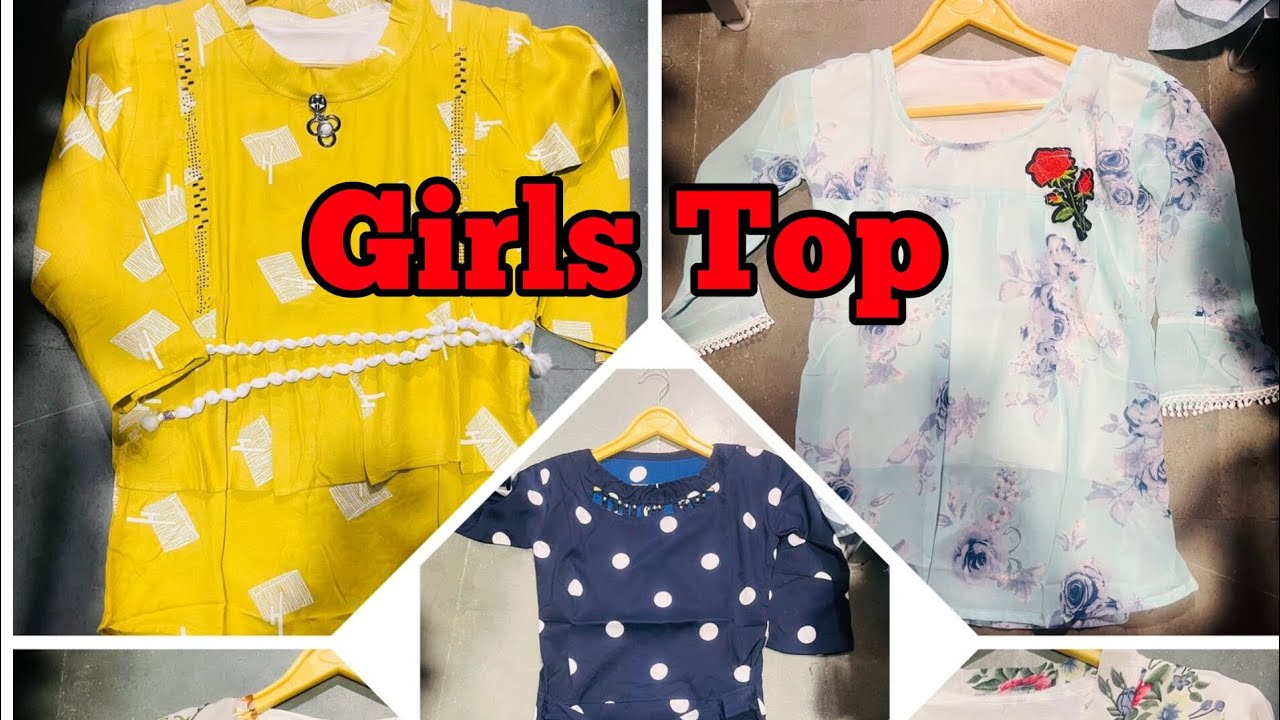 Girls Top Summer collection... - YouTube
