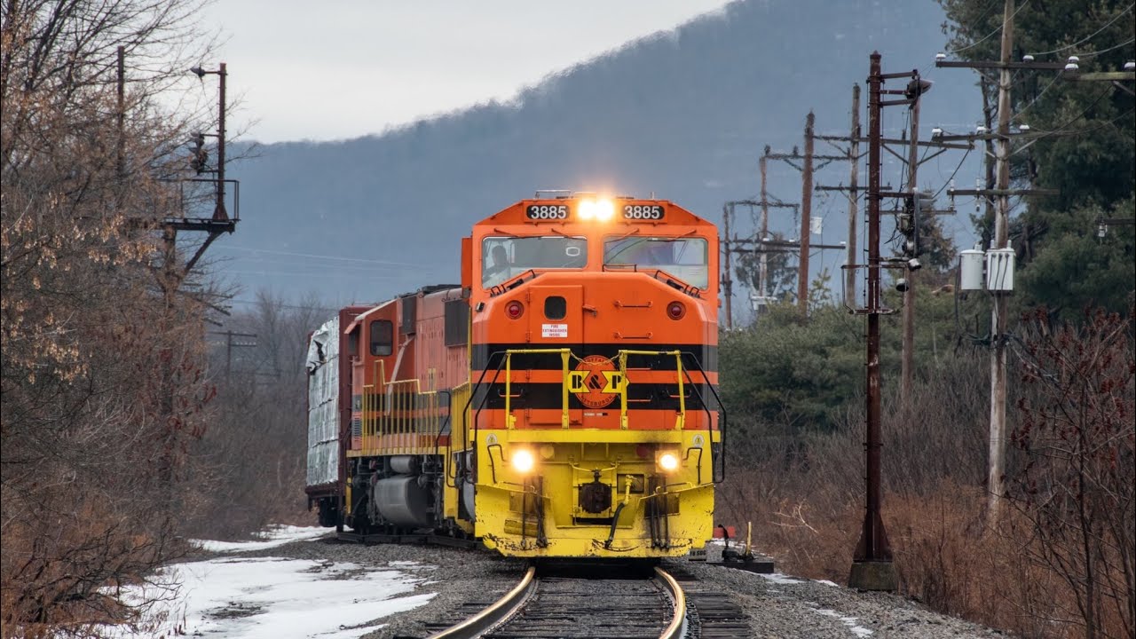 BPRR trains February 2022 - YouTube