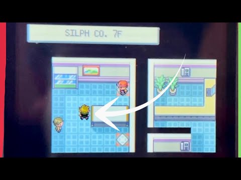 How to get to Blue & Giovanni in Silph Co. | Pokemon FireRed ...