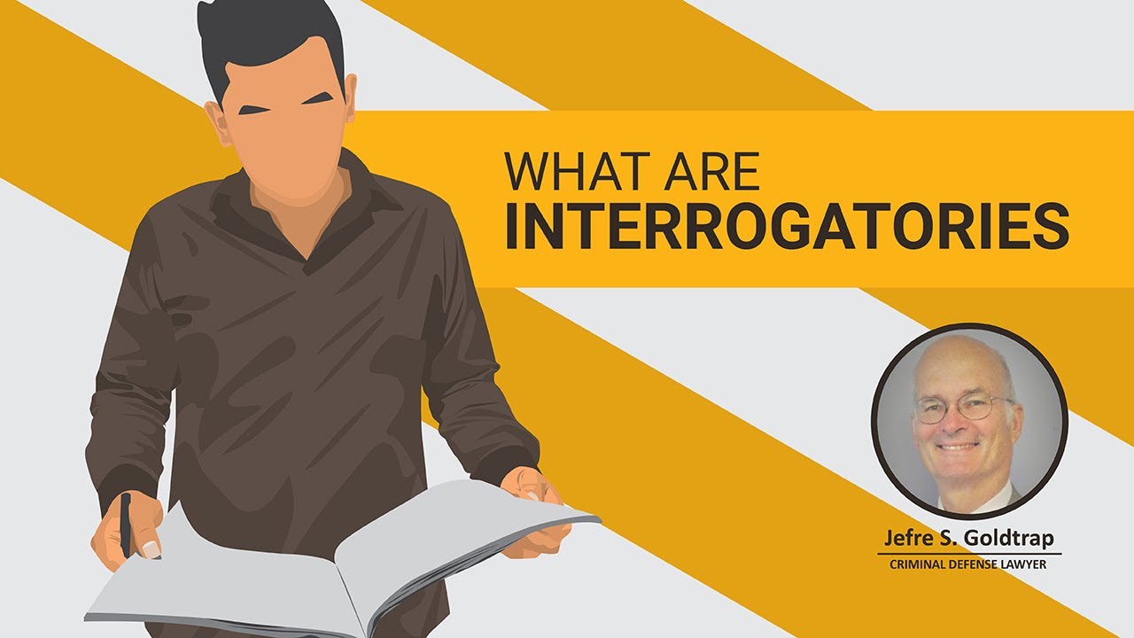 What are interrogatories? - YouTube