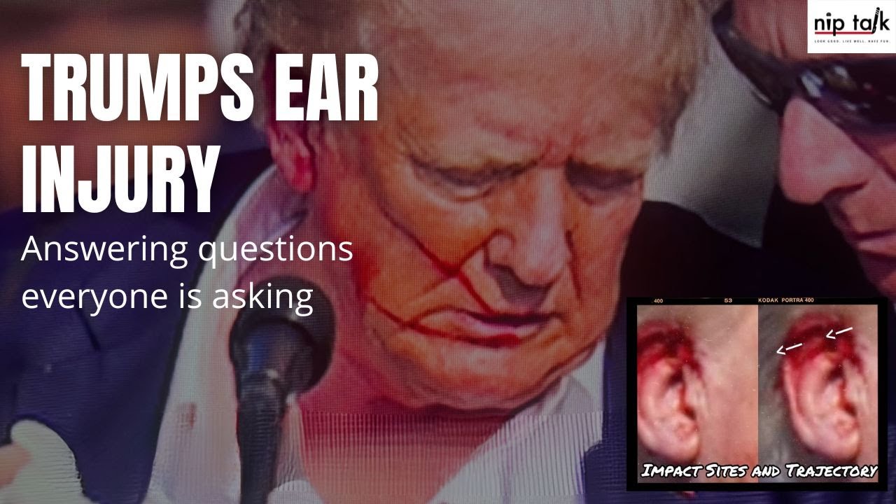 Trumps Ear Injury - YouTube