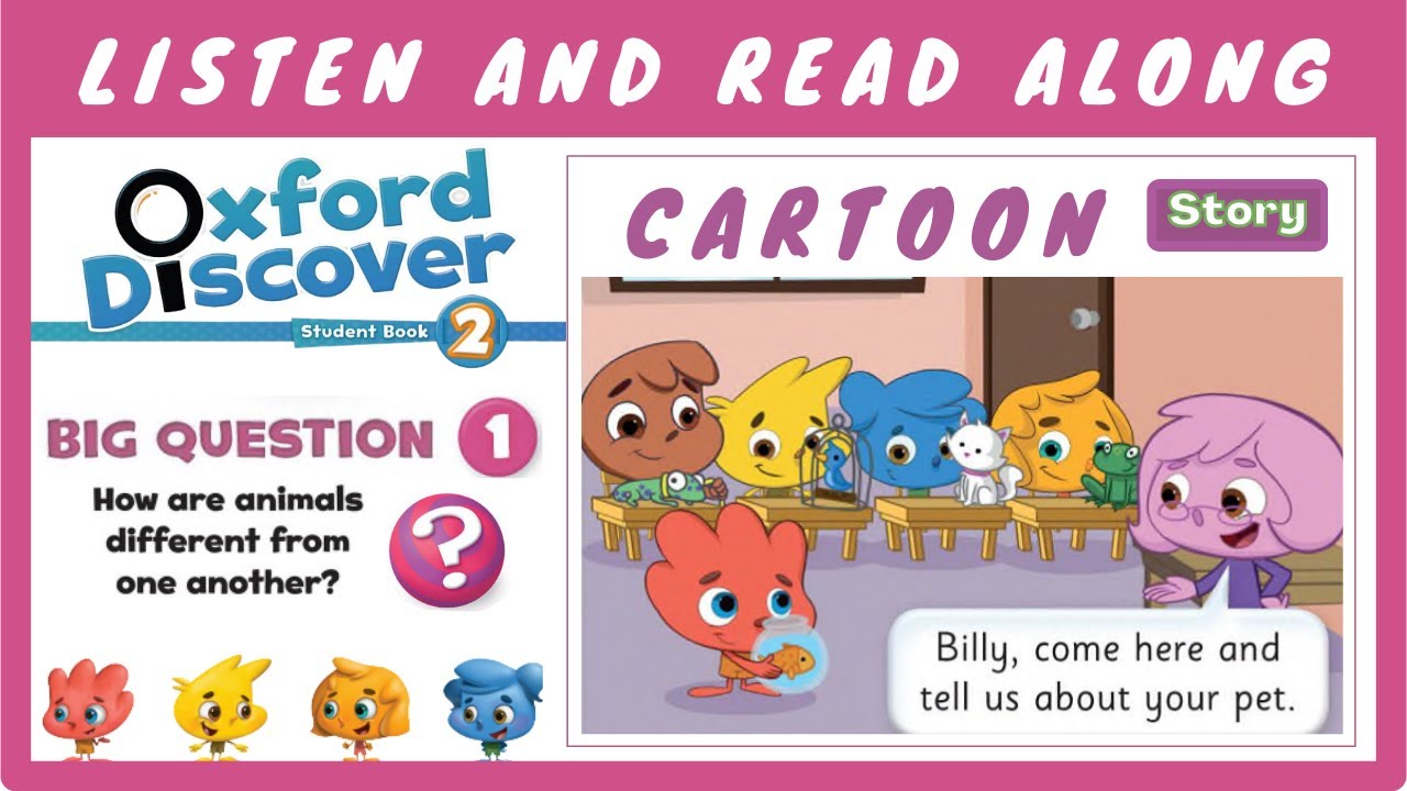 Oxford Discover 2 | Cartoon Story 1 | Unit 1 & 2 | Wrap up | Animal ...