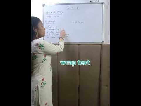 MS Word insert picture part-3 #short #computerclasses #viralvideo #class #computer - YouTube