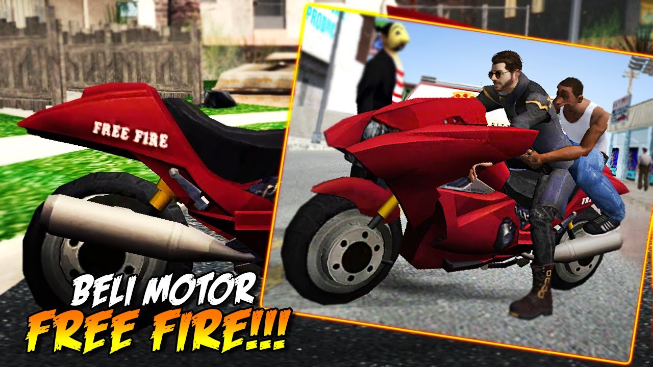 KEREN!! MANG ALOK BELI MOTOR BARU MERK "FREE FIRE" - YouTube