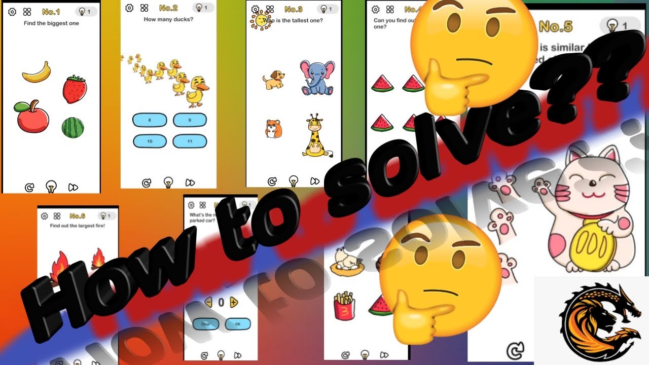 BRAIN OUT SOLUTIONS Q. NO. 1,2,3,4,5,6,7,8,9,10 - YouTube