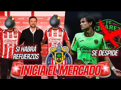 ¡BUENAS NOTICIAS! CONFIRMADO QUE HABRÁ REFUERZOS PARA CHIVAS | OCHOA SE DESPIDE Y REPORTARÁ