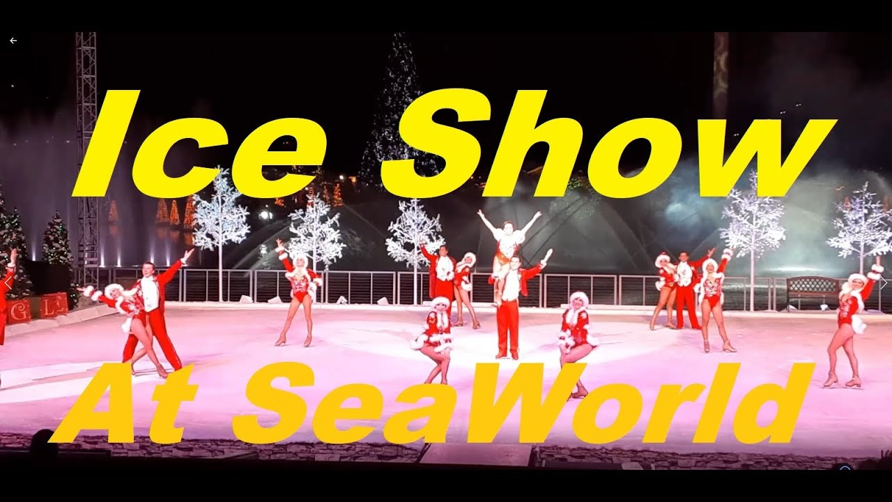 SeaWorld Ice skating 11 28 19 - YouTube