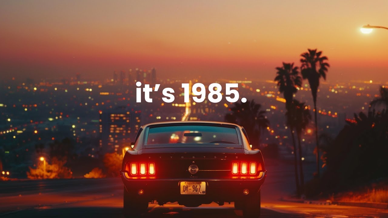 it's 1985 and you're cruising the streets of Los Angeles - YouTube