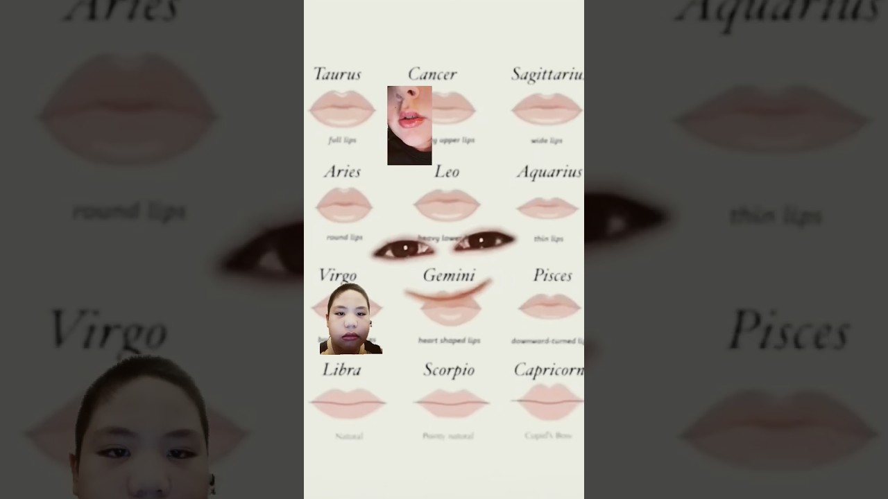 virgo, scorpio and Taurus lips! - YouTube