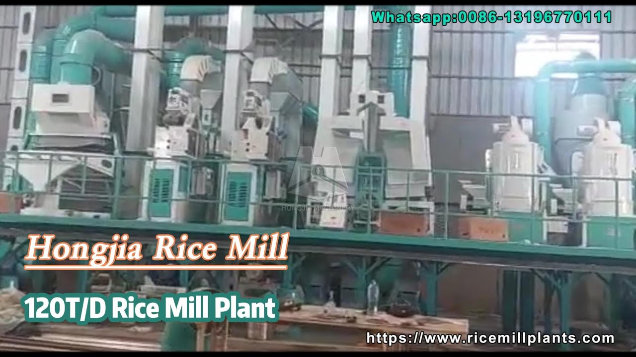 Fournisseur d’usine de traitement du riz entièrement complet 120T / D ...