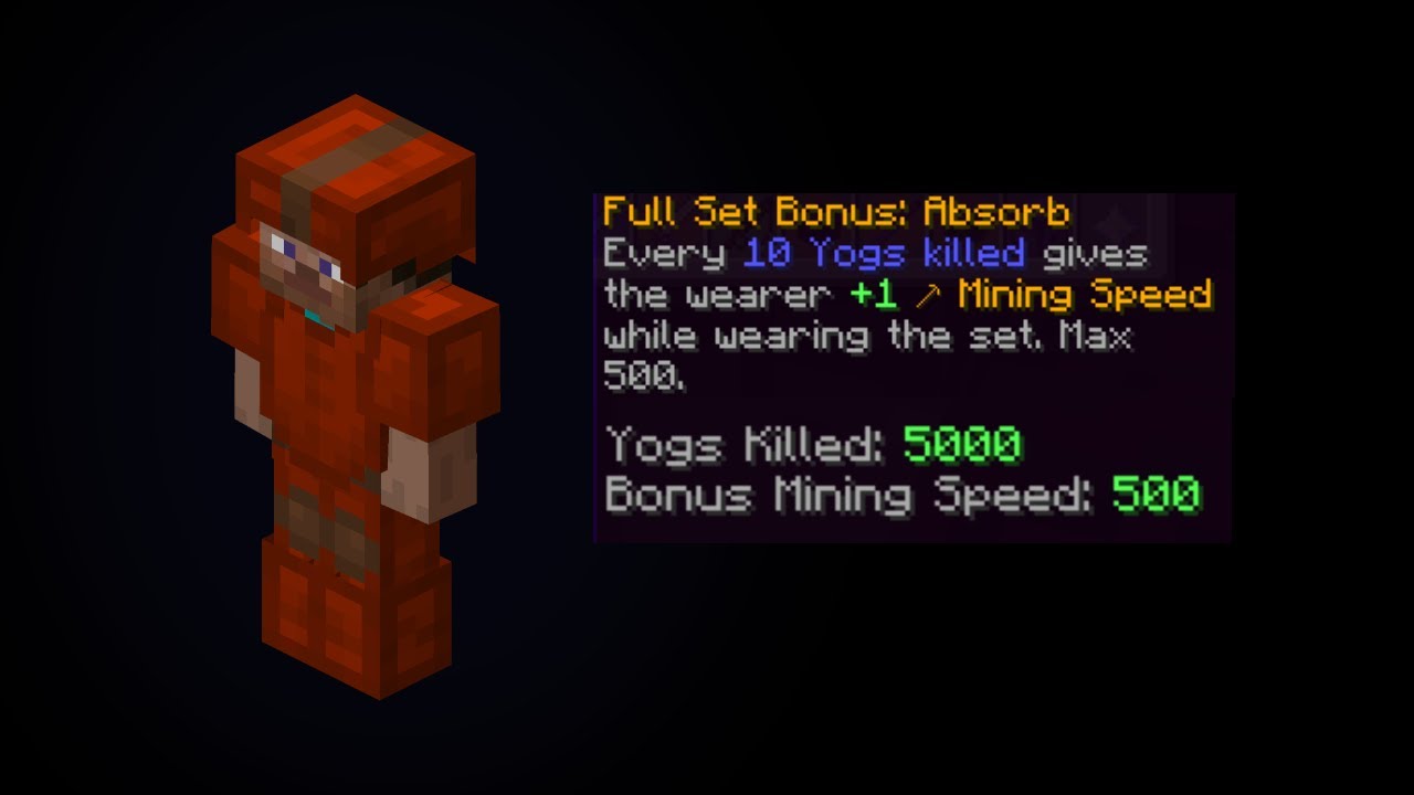 This Armor Gives 500 Mining Speed, But at a Cost (Minionless Hypixel ...