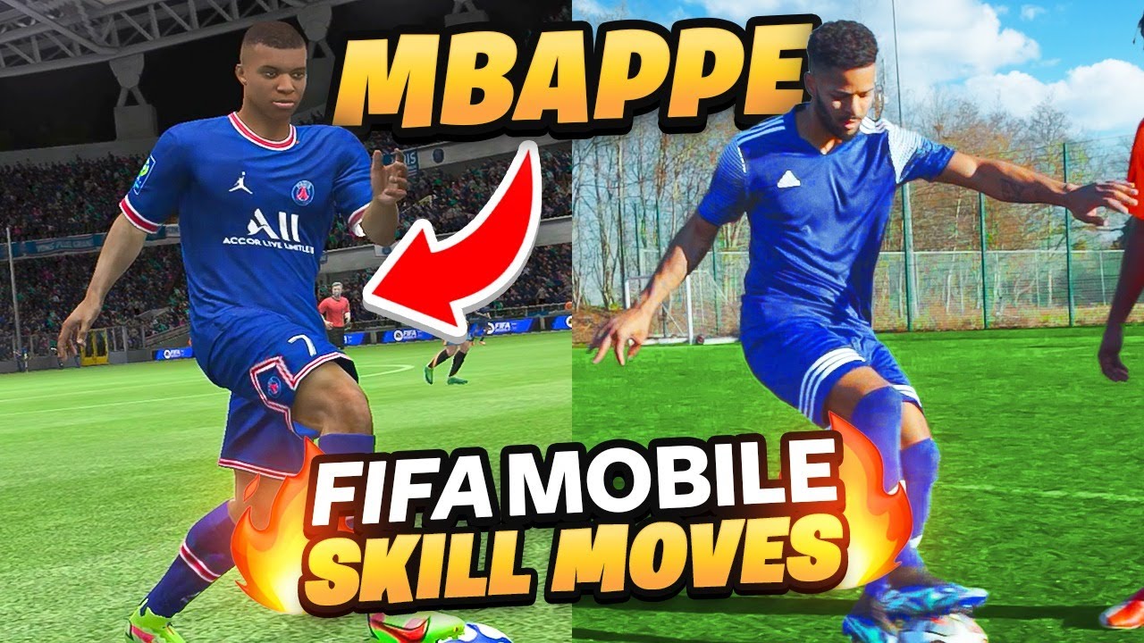 EPIC FIFA MOBILE SKILL MOVES TUTORIAL 🎮⚽️🔥 - YouTube