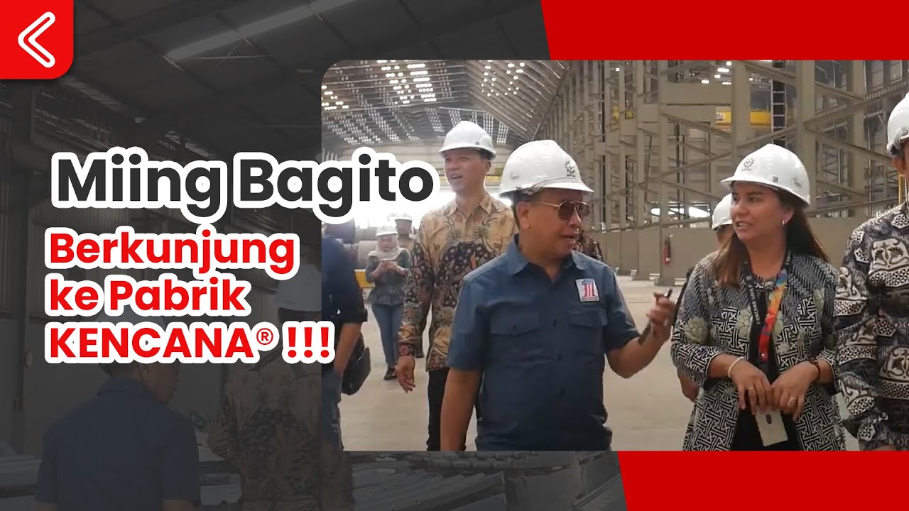 Miing Bagito Berkunjung ke Pabrik KENCANA !!! - YouTube