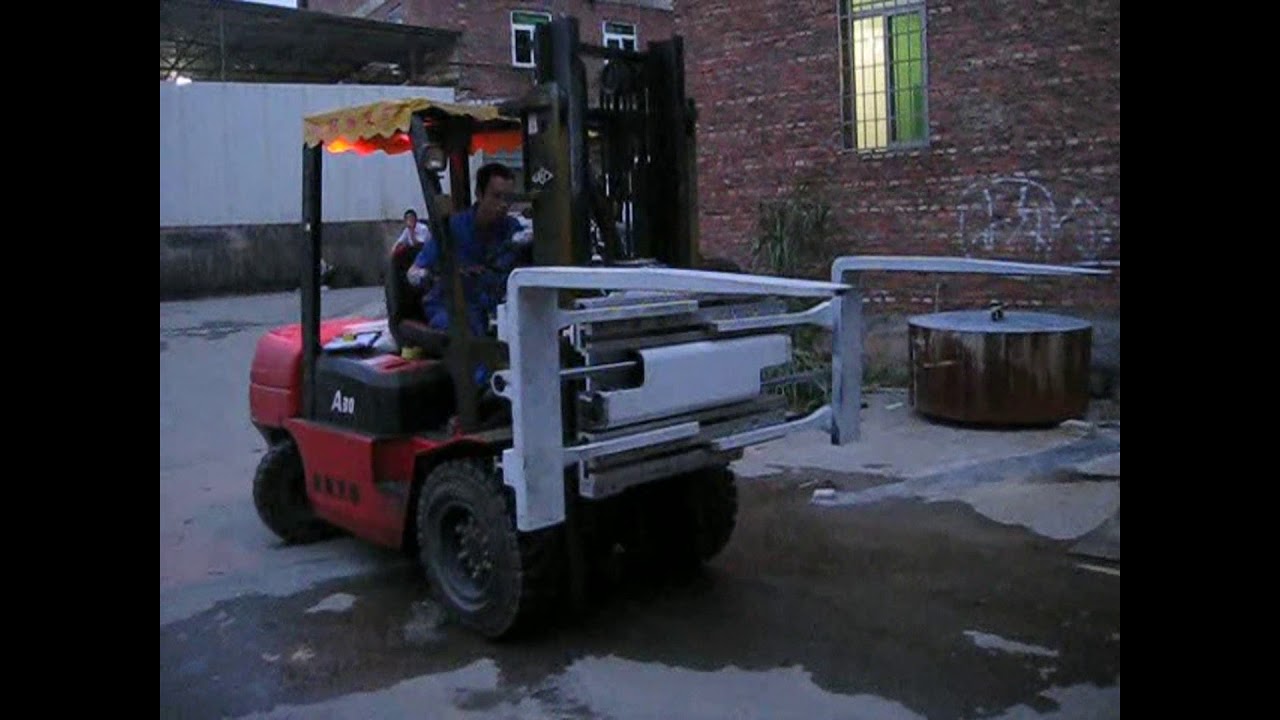 Class 2 Forklift Attachment Rotating Fork Clamp，360-degree Rotating ...