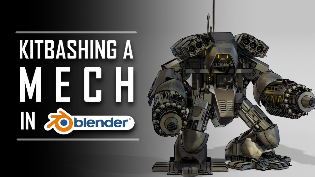 Making A Mech In Blender! || (Blender V2.9) - YouTube