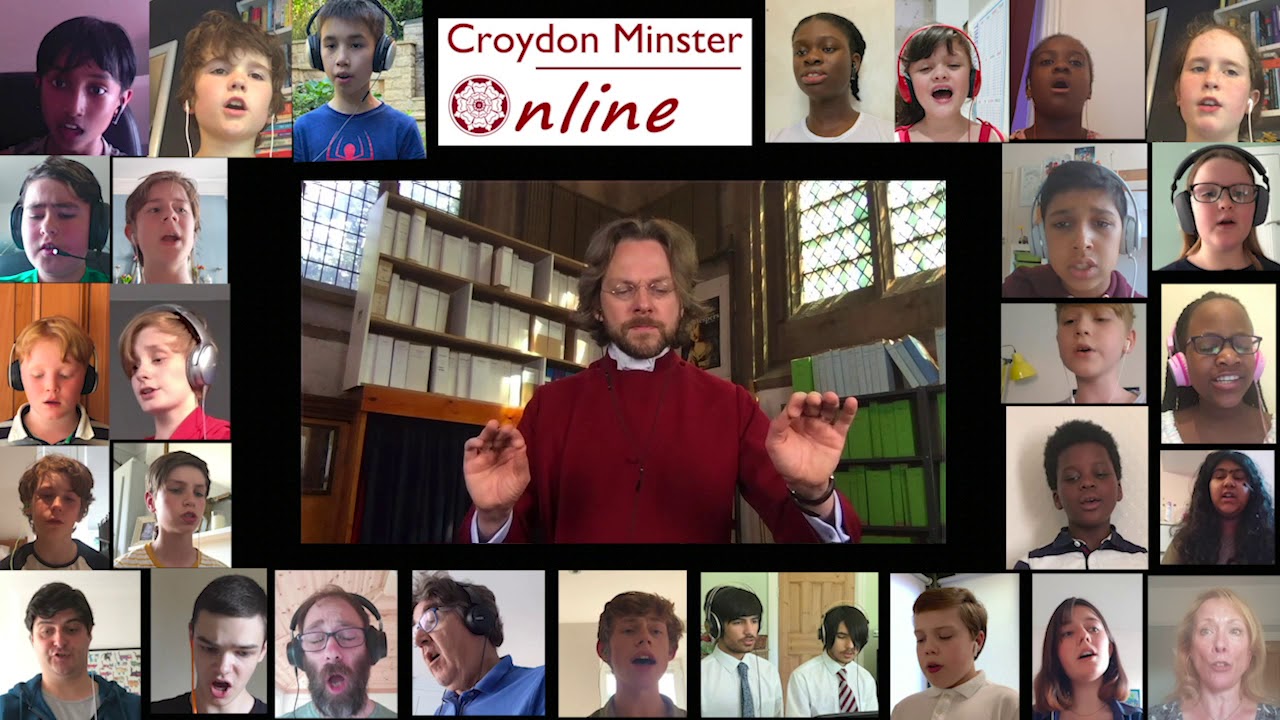 NEH 296 "Lord enthroned in heavenly splendour" - YouTube