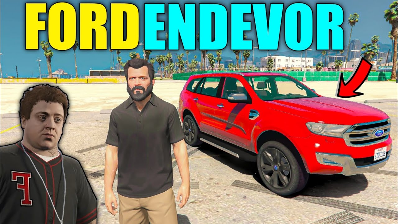 FORD ENDEVOR LE LI POWERFULL CAR🇮🇳 INDIA SE OFFROADING KE LIYE #gta5 ...