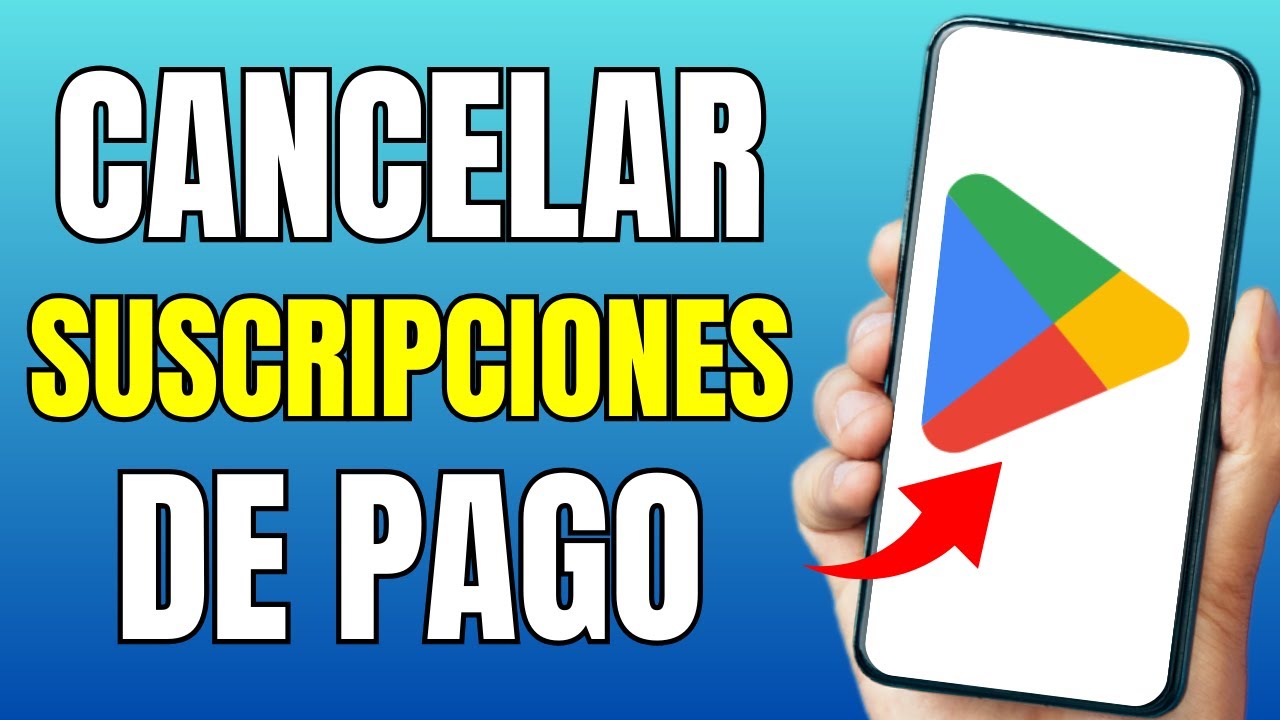 Cómo CANCELAR suscripciones de Pago en Google Play 2024 - YouTube