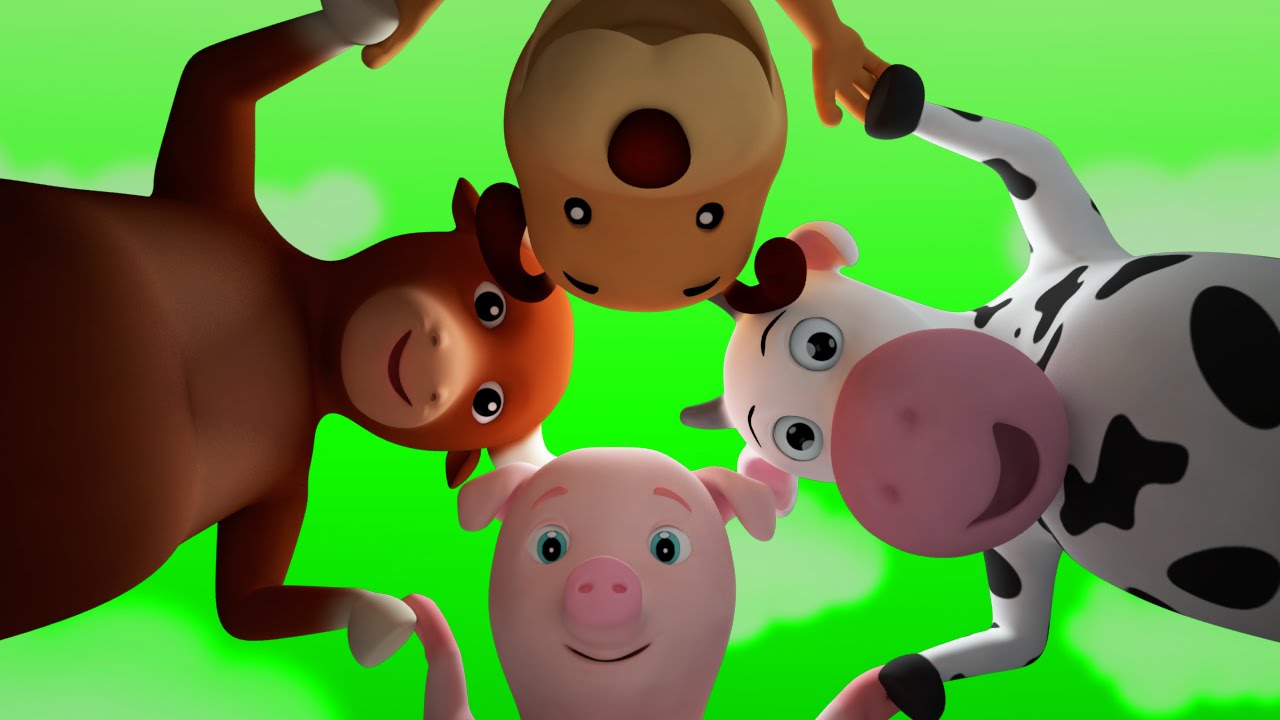 Ringa ringa roses | 3D Nursery rhymes for kids | Children’s Song by ...