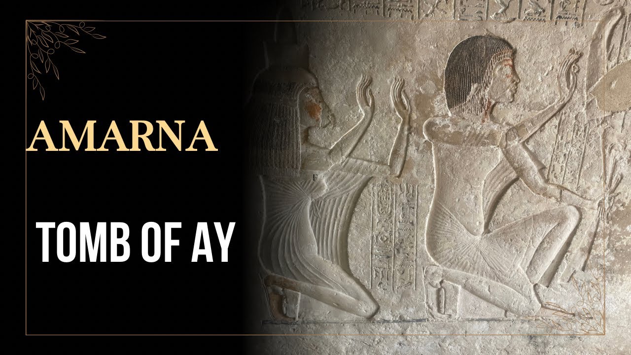 Ay's Tomb at Amarna | Tomba di Ay - WV 23 - YouTube