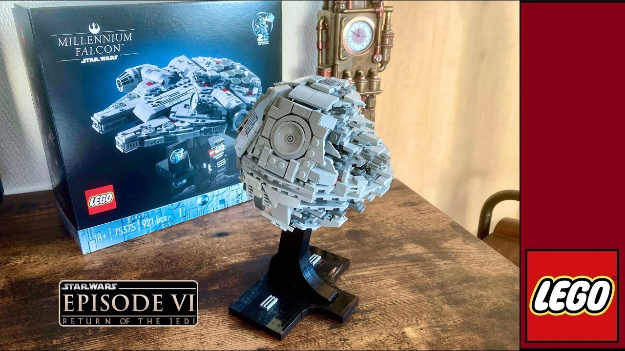 LEGO Death Star II Alternate Build of Millennium Falcon - YouTube