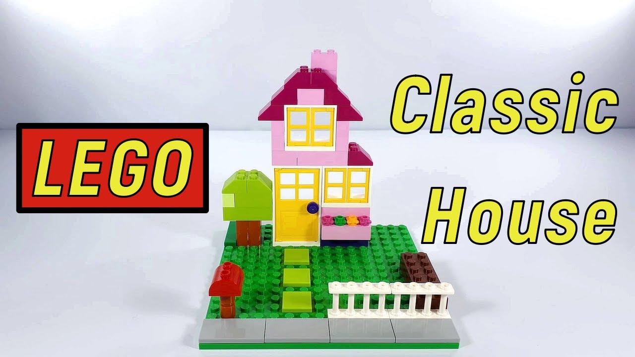 Lego Classic Large Creative Brick Box 10698 | House - YouTube