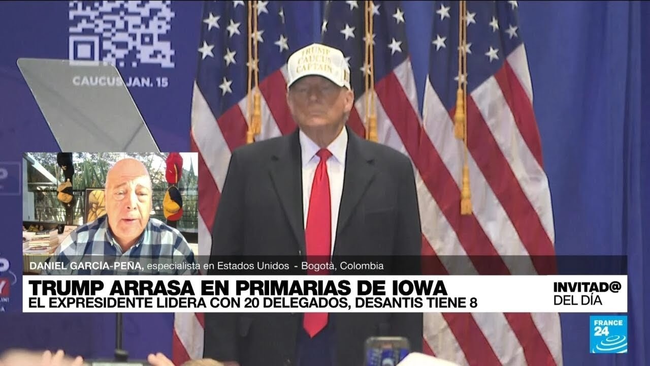 ¿Qué significa la victoria de Donald Trump en Iowa? • FRANCE 24 Español ...