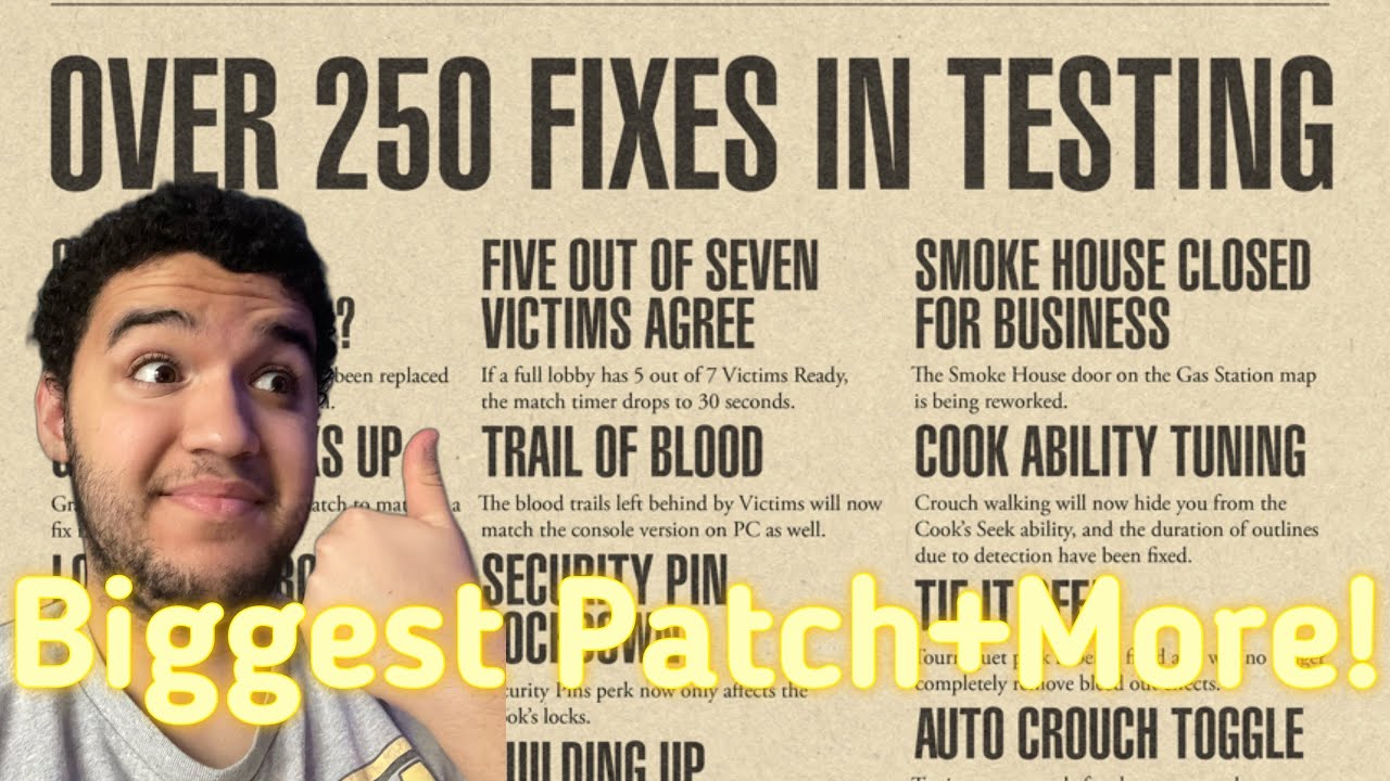 BIGGEST TCM PATCH EVER! Texas Chainsaw Massacre - YouTube