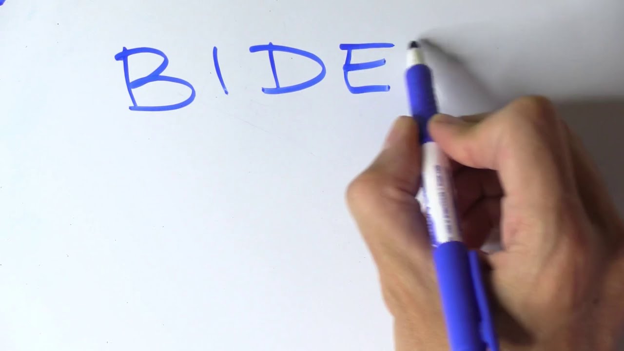 Cómo se escribe bidé en inglés - YouTube