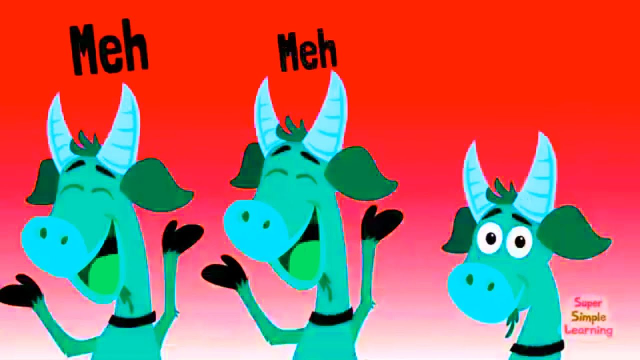 Goats On The Farm Meh Meh Super Simple Songs - Sparta Pitch Effects ...