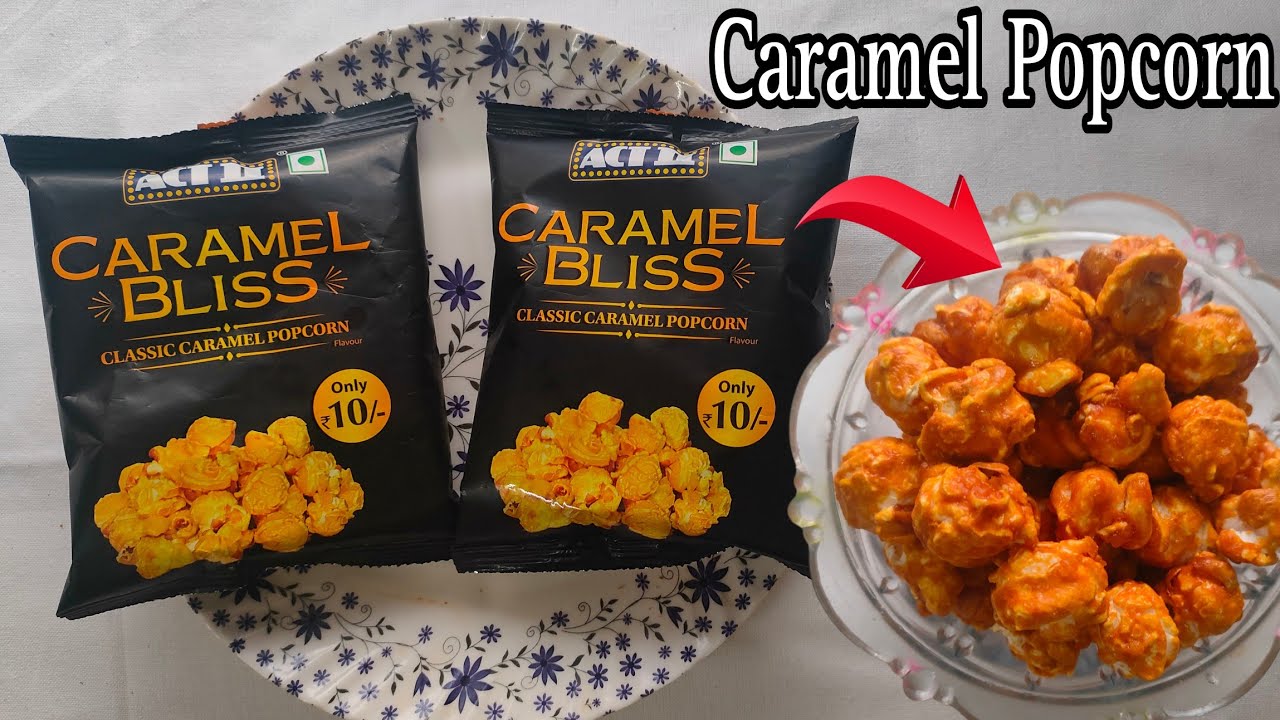Act ll Caramel Popcorn Review l Caramel Popcorn l Snack review l ...