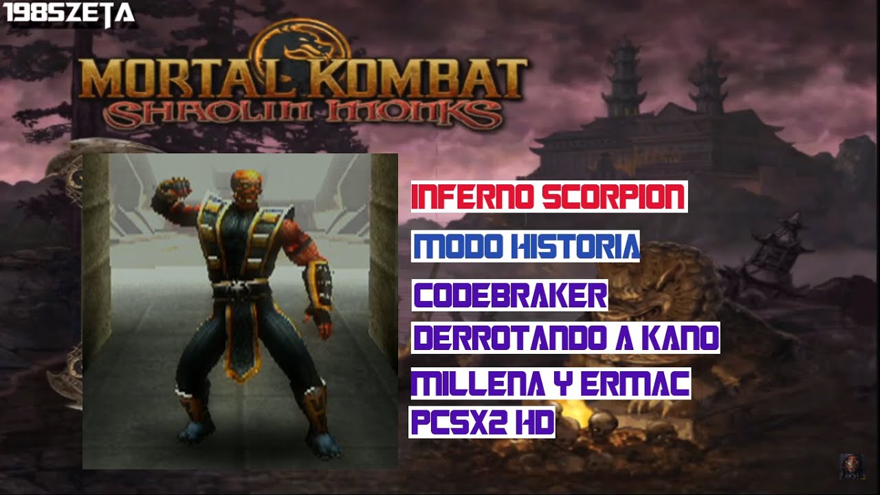 Mortal Kombat Shaolin Monks: Derrotando a Kano,Millena y Ermac Inferno ...
