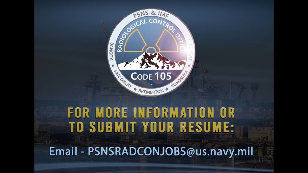Radiological Control Office Code 105 at PSNS - YouTube