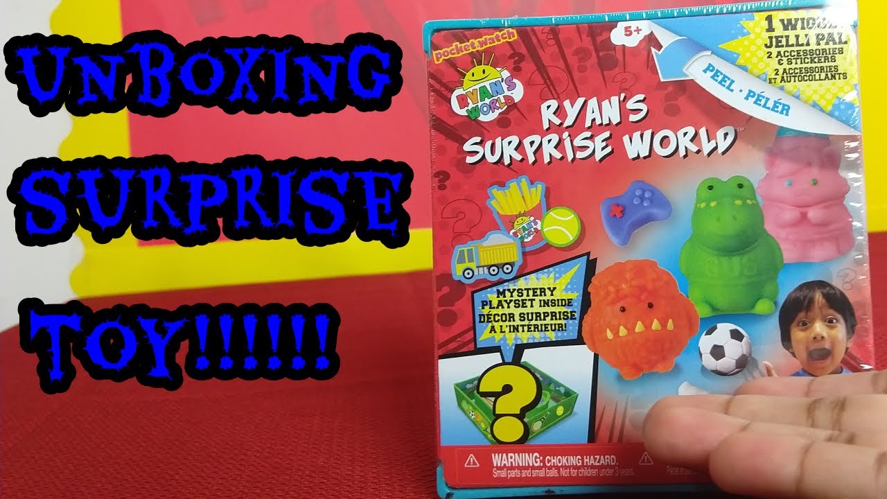 Unboxing Ryan's World Surprise Mystery Play Set - YouTube