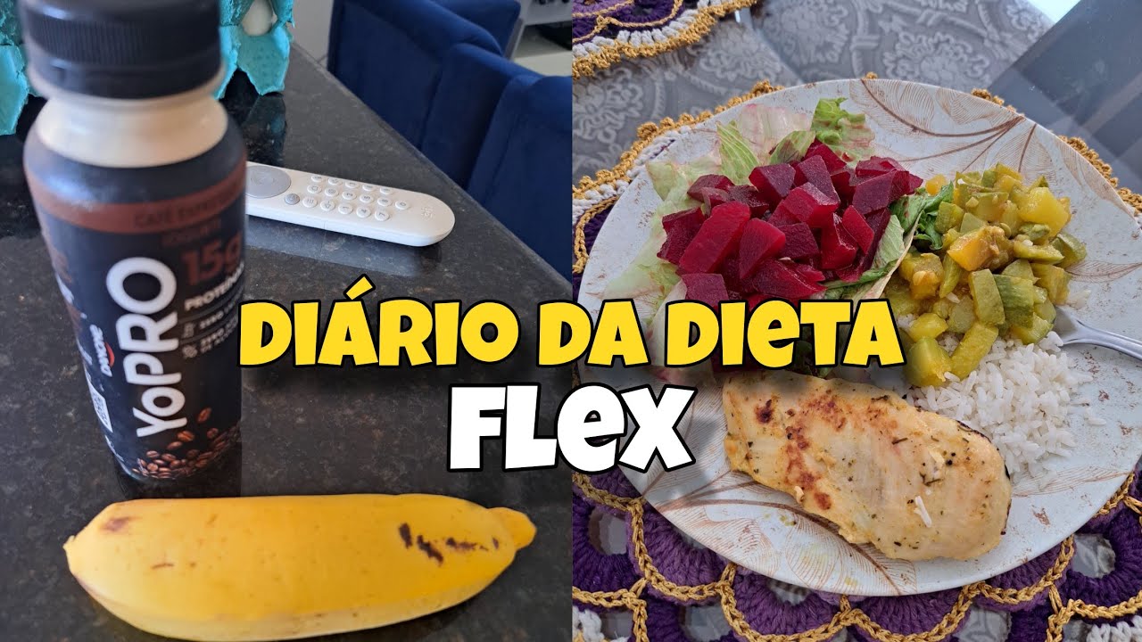 VLOG DIÁRIO DA DIETA FLEX - YouTube