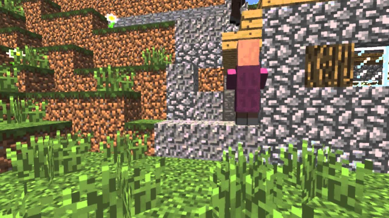 Minecraft Taiga village 1.8.8 seed with two houses - YouTube