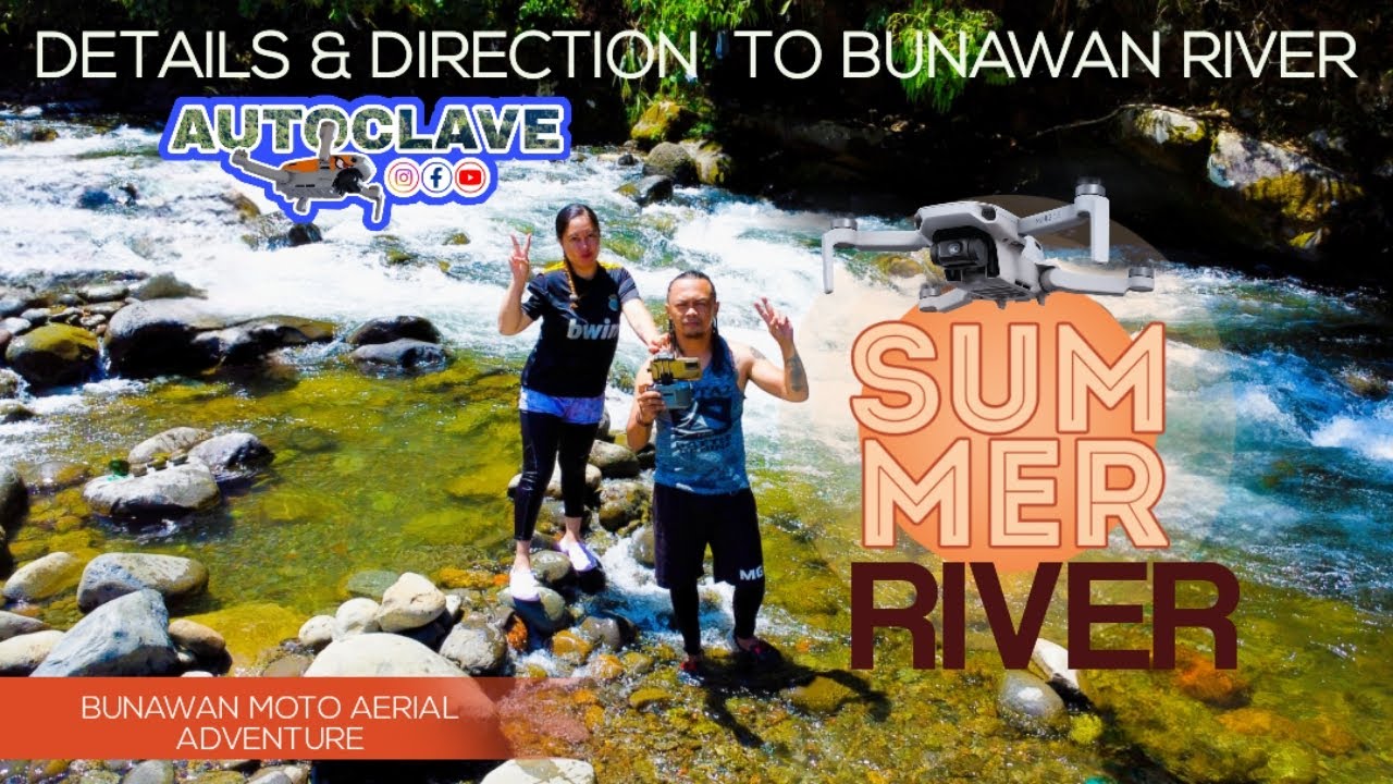BUNAWAN RIVER DIRECTIONAL VLOG | OUR COUPLE MOTO AERIAL ADVENTURE | 4K ...