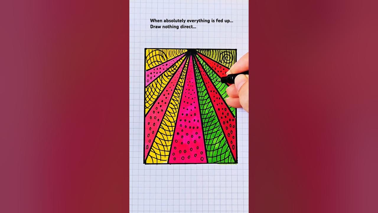 Let's color the rectangle 🔲 #shorts #easyart #howtodraw #rectangle # ...